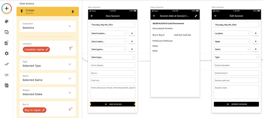 Why isn't this record updating? - Database - Adalo