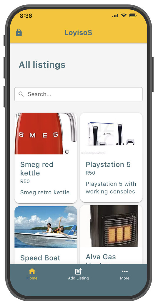 Need help with my app product list - Get Help - Adalo