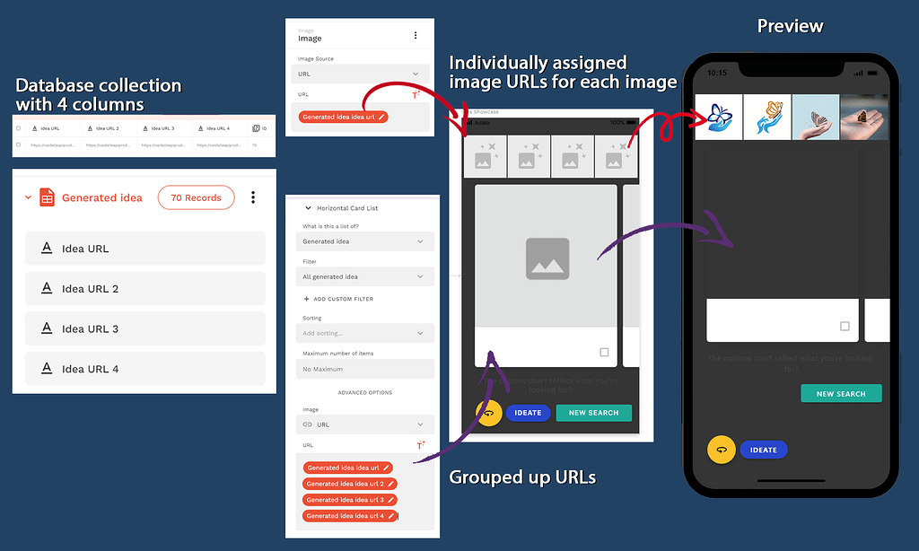 Horizontal Card List - Images from URLs - Get Help - Adalo