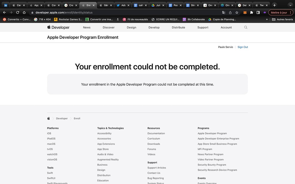Apple Developer Program - Get Help - Adalo
