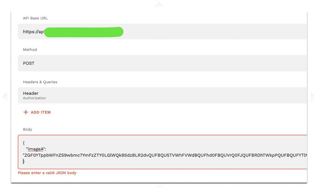 Valid json body through Custom Action - External Collections, Custom Actions & Collections - Adalo