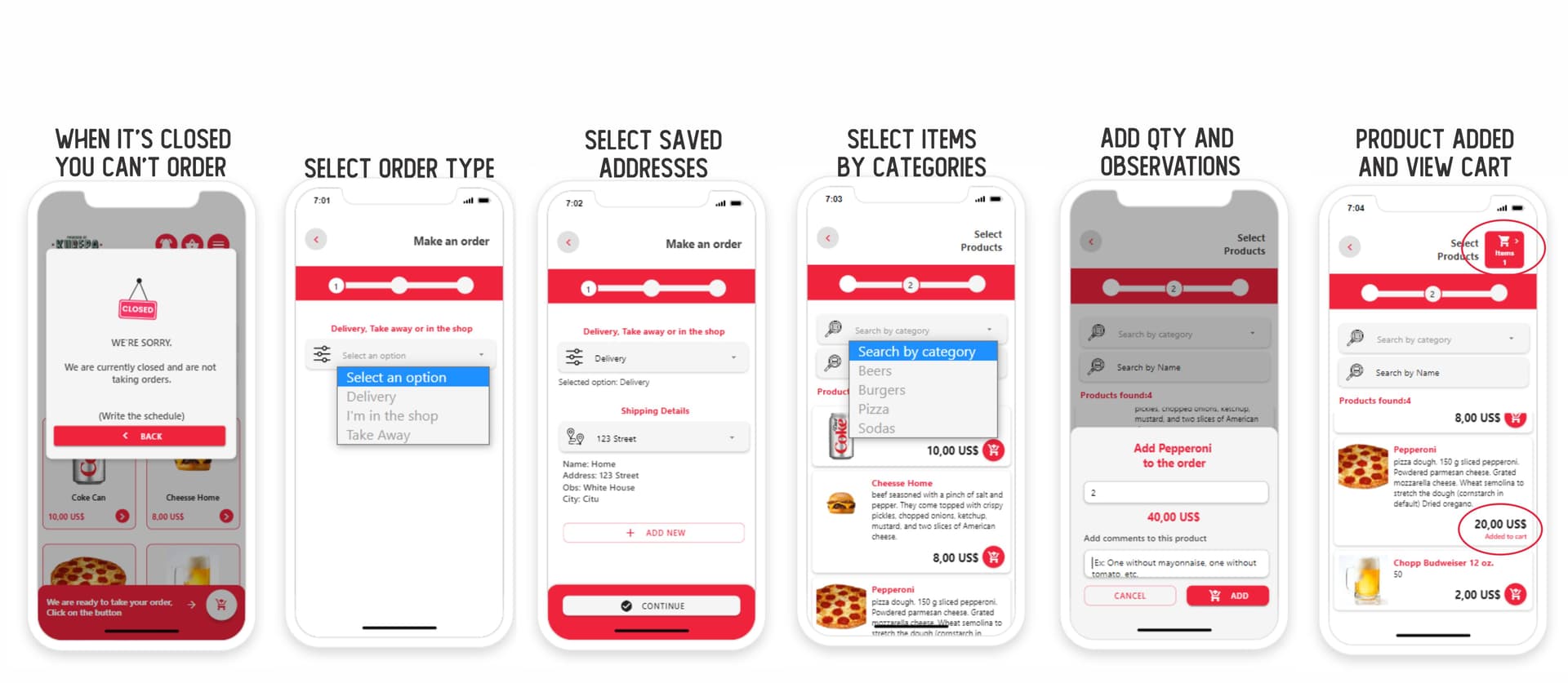 🎉 NEW order app Template ( Mobil + Desk ) - Resources & Tutorials - Adalo