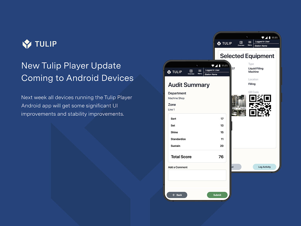 Updates to the Tulip Mobile App on Android! - Announcements - Tulip ...