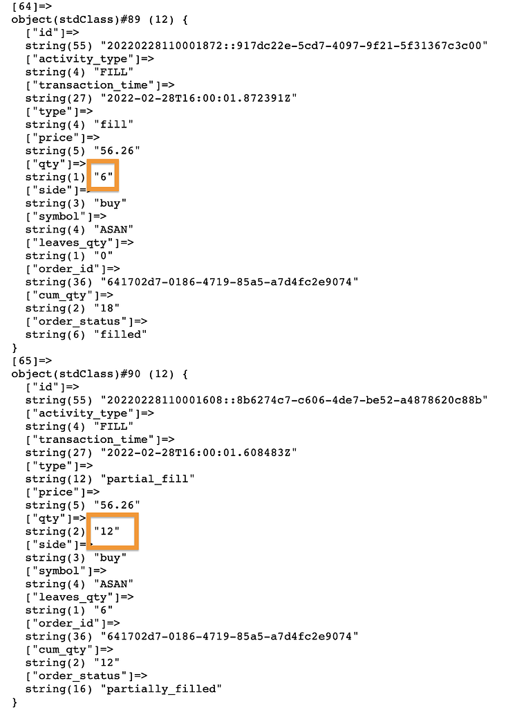 How to avoid "partially_filled" orders, when I only submitted one single order? - Alpaca Trading ...