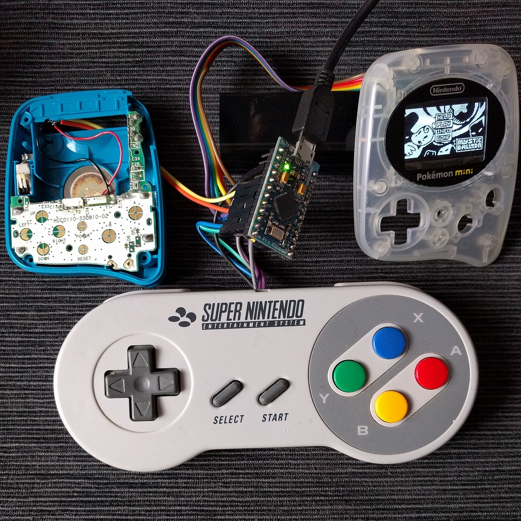 Pokemon Mini Arduboy (and other experiments) - Homemade - Arduboy