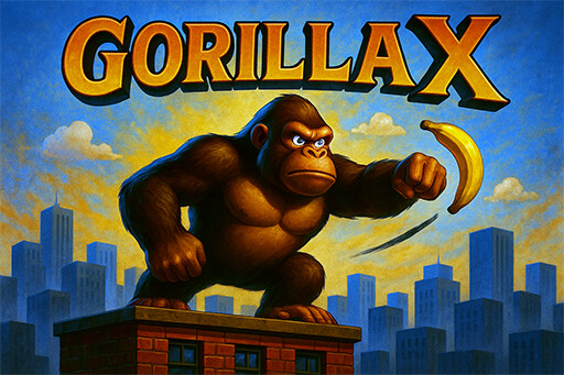 GorillaX - Banana Jam - Arduboy