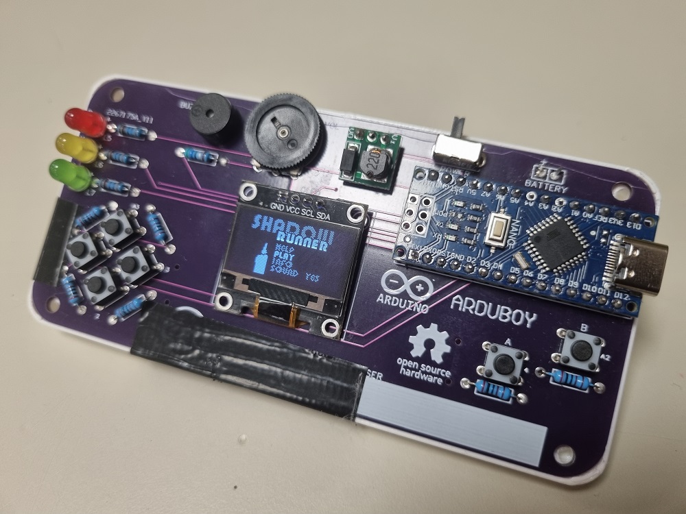 Another clone - Homemade - Arduboy