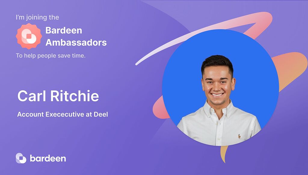 Ambassador: Carl Ritchie | Sales and Prospecting Automation Expert - 🙋 ...