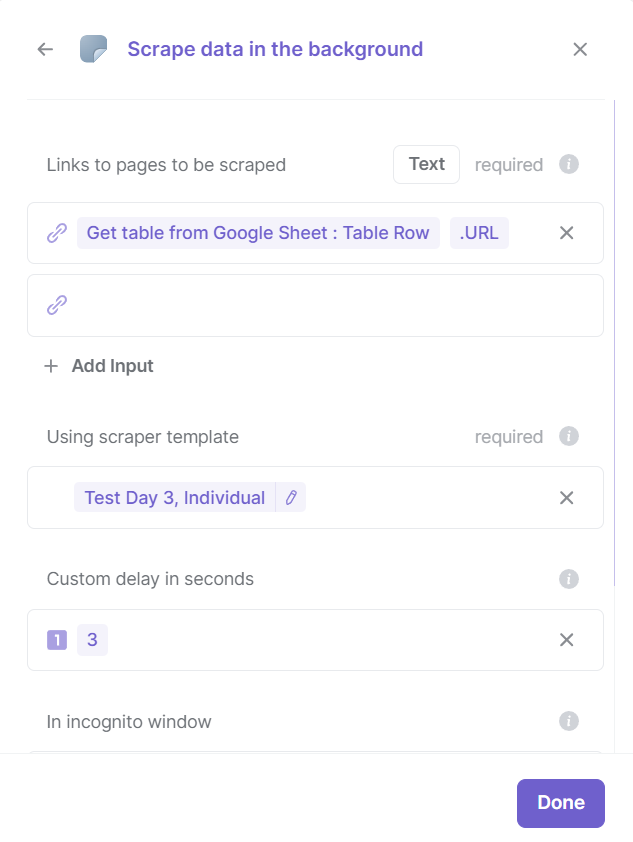 Scraping multiple URL and getting Failed to construct 'URL': Invalid ... Scraping multiple URL and getting Failed to construct 'URL': Invalid ...