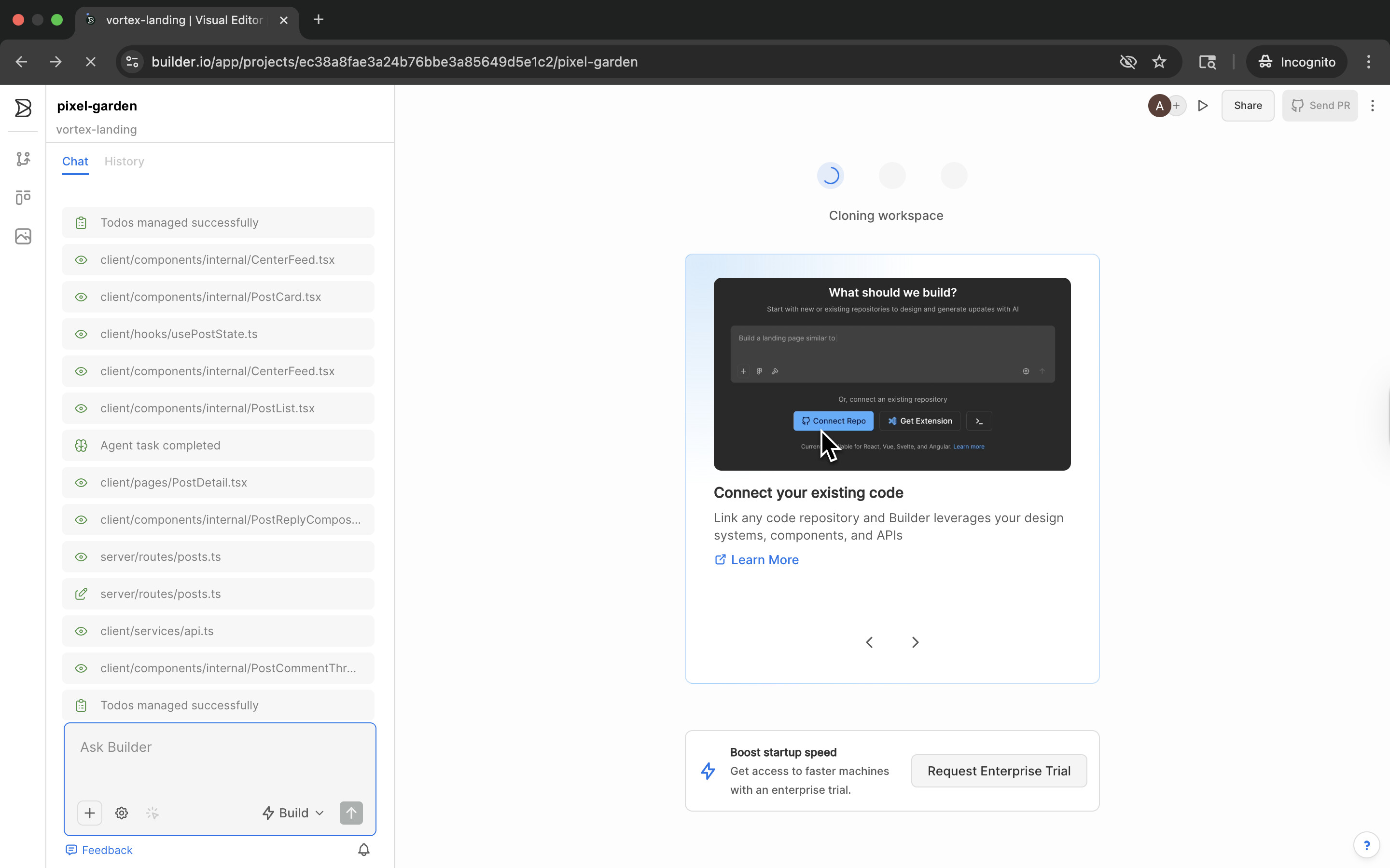 Unable to clone application - fix needed - Bugs - Builder.io Forum