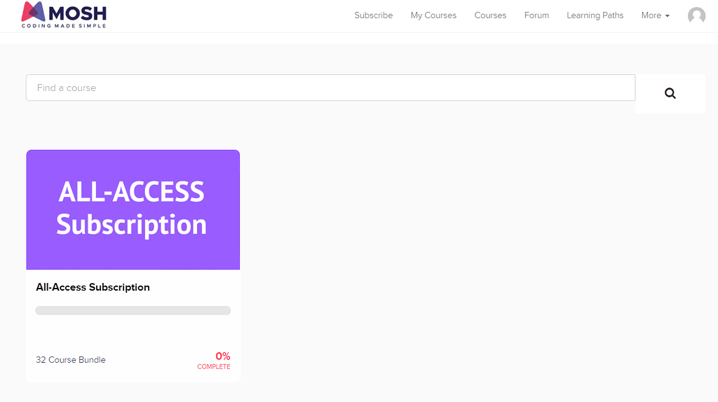 Cannot access courses? - Code with Mosh Forum