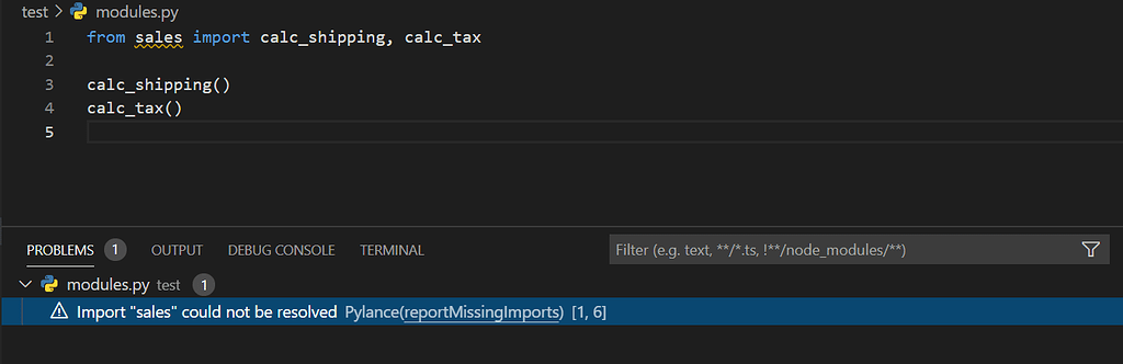 Import & execution failure - Python - Code with Mosh Forum