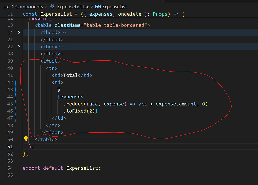 The Error for using reduce - React - Code with Mosh Forum