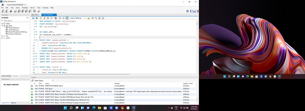 Can't Open contents in sql_store - SQL - Code with Mosh Forum