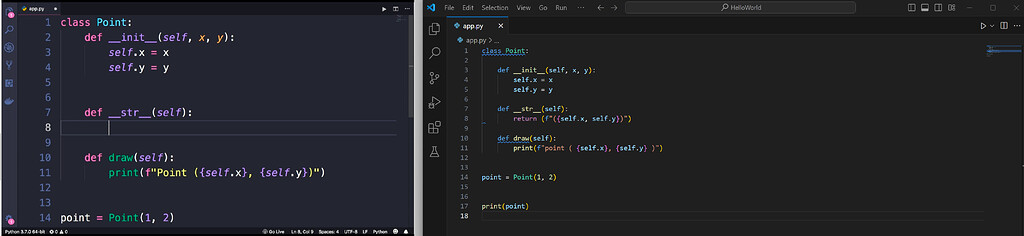 Visual studio code color theme - Python - Code with Mosh Forum Visual studio code color theme - Python - Code with Mosh Forum