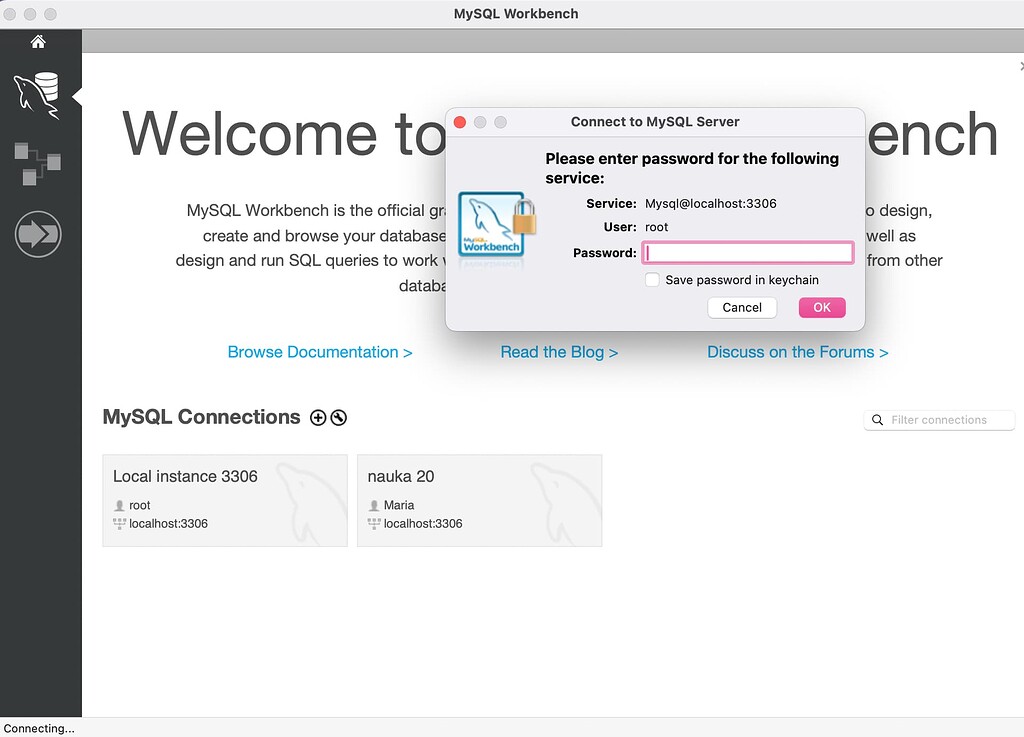 Unable to login to MySQL server - root password - SQL - Code with Mosh Forum