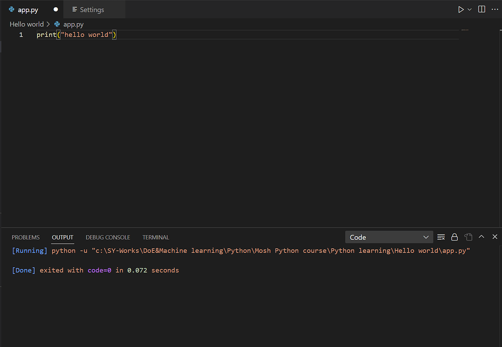 Can Not See The Output Of The Code After Running Code With Mosh Forum