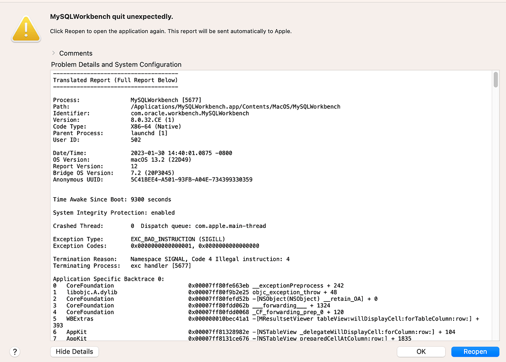 Unable to open customers data - SQL - Code with Mosh Forum
