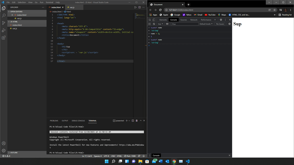 JS Console issue - JavaScript - Code with Mosh Forum