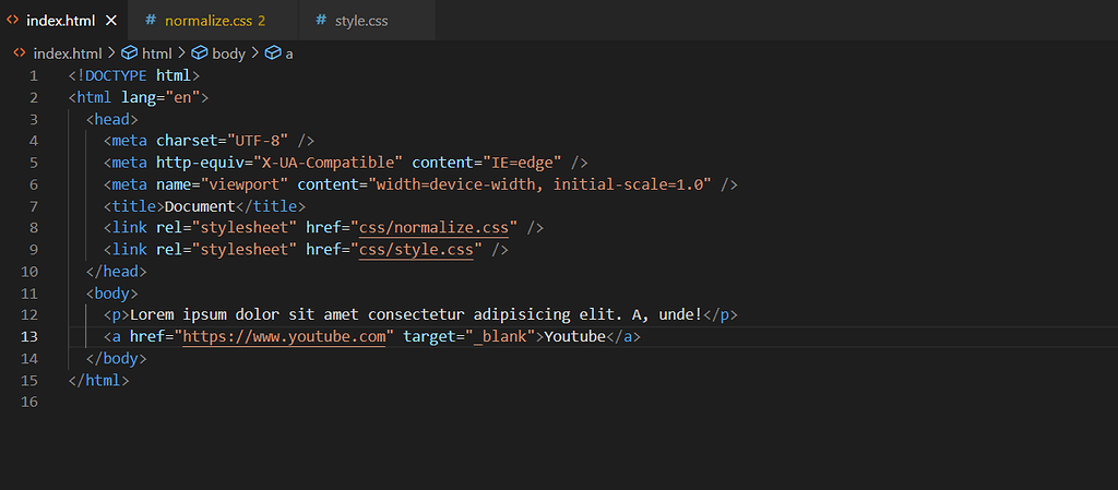 I can't turn the color of the link, Please Help! - Code with Mosh Forum