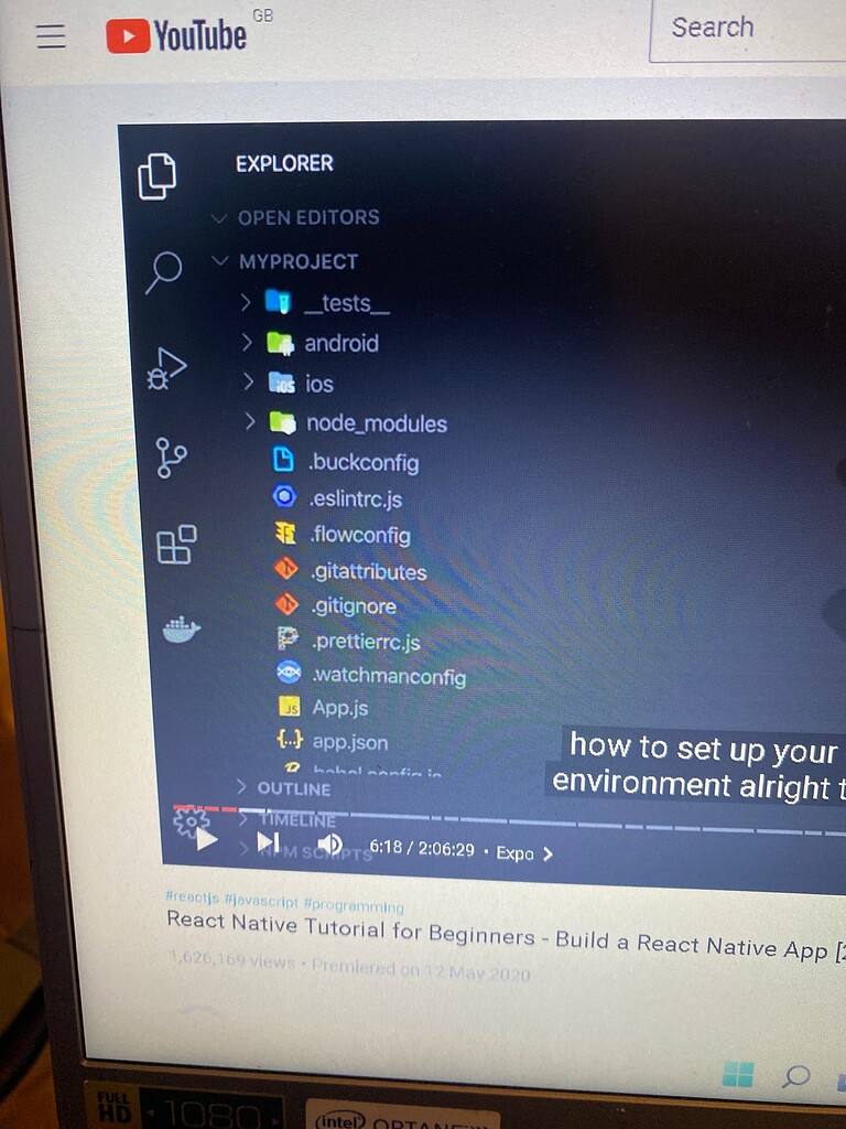 New to react native - Code with Mosh Forum