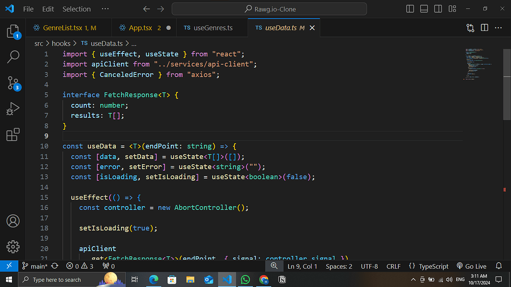 What is T in line 7 - React - Code with Mosh Forum