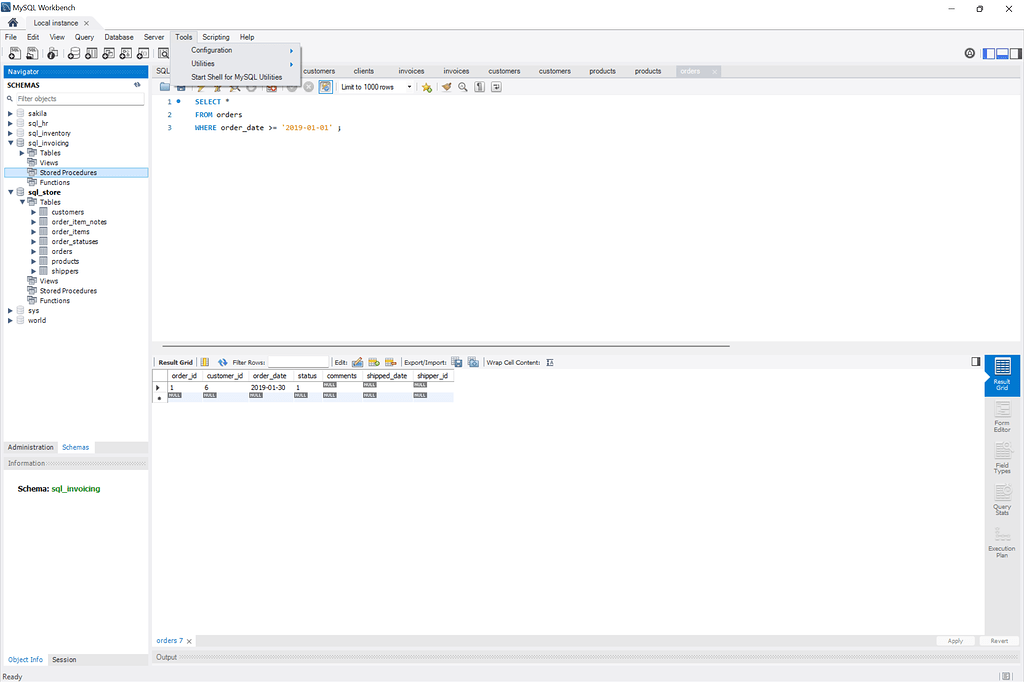 How to change fonts in SQL - SQL - Code with Mosh Forum