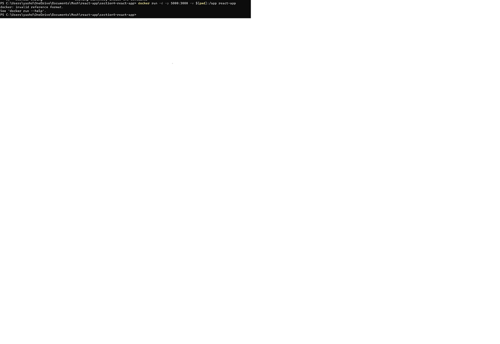 Docker Getting Error In 11 Sharing The Source Code With A Container Docker Code With