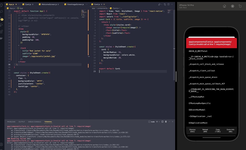 React Native - require(image) error - React Native - Code with Mosh Forum React Native - require(image) error - React Native - Code with Mosh Forum