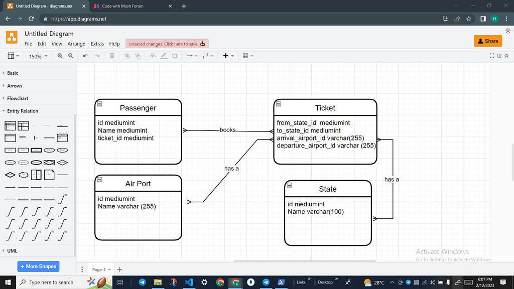 DATA-MODEL correction - SQL - Code with Mosh Forum