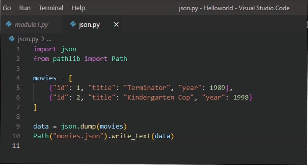 Problem with json - Python - Code with Mosh Forum