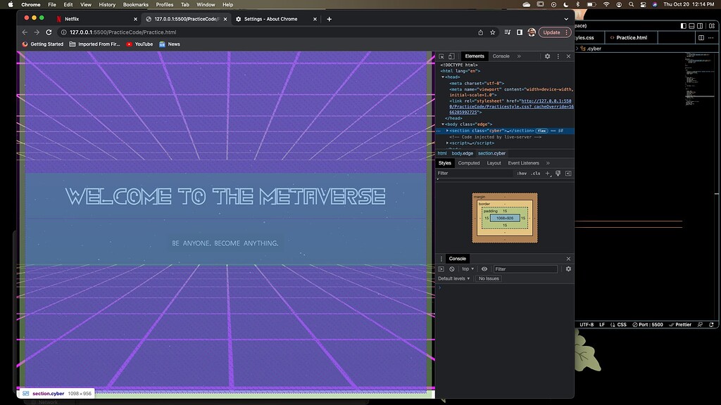 How do i fix this? - HTML/CSS - Code with Mosh Forum