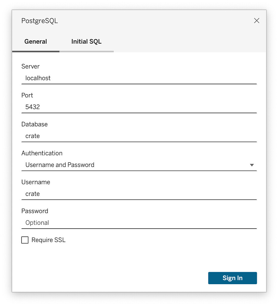 Using CrateDB with Tableau - Tutorials - CrateDB Community