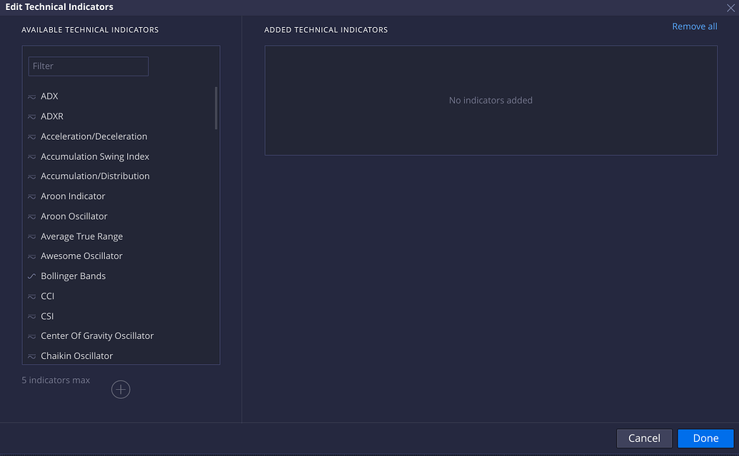 Adding Indicators on Deriv X (Desktop version) - Deriv X - Deriv community | Resources | Deriv