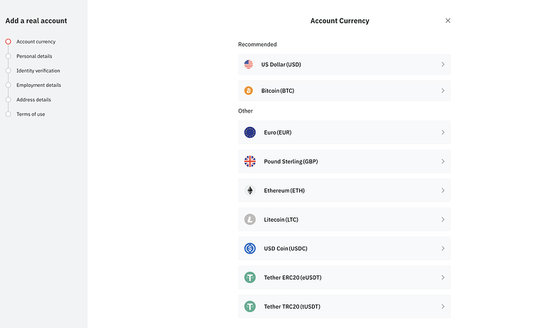 How to open a Deriv real account - Accounts - Deriv community ...