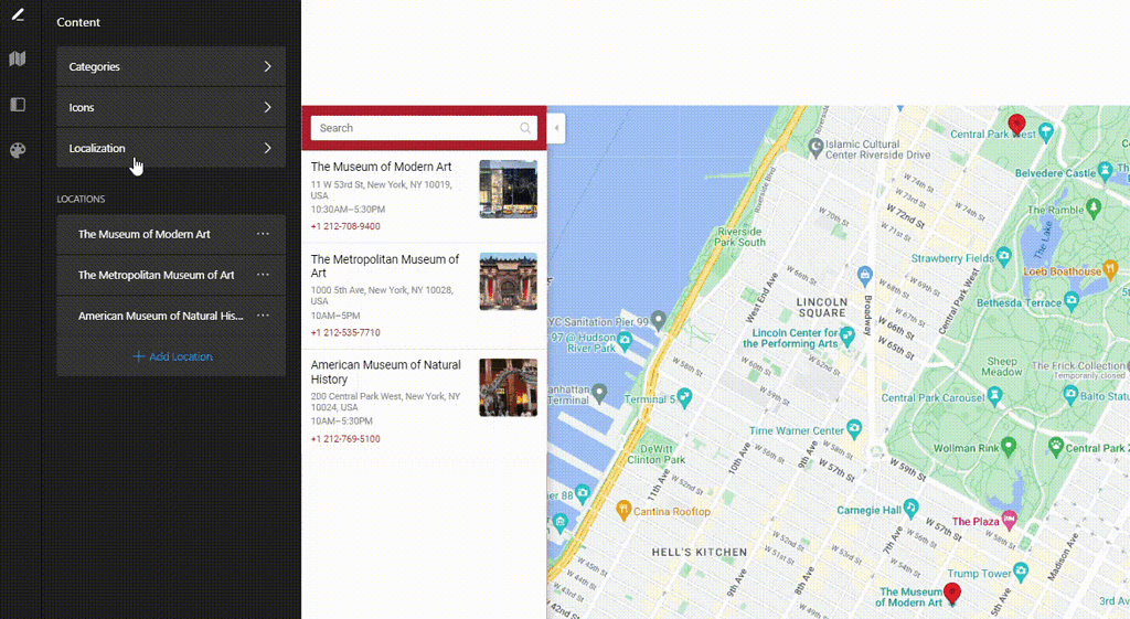 Google Maps: Display custom icons by name - New Feature - Elfsight Community