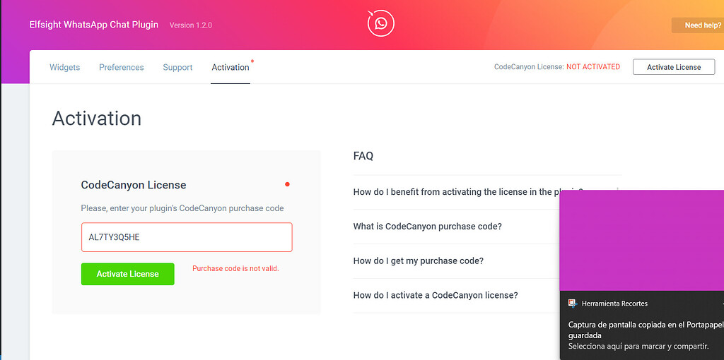 LICENSES On elements.envato.com - General Questions - Elfsight Community