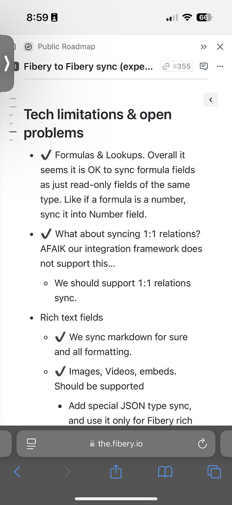 One-to-one Relations Added for Custom Integrations? - API & Programming - Fibery.io Community