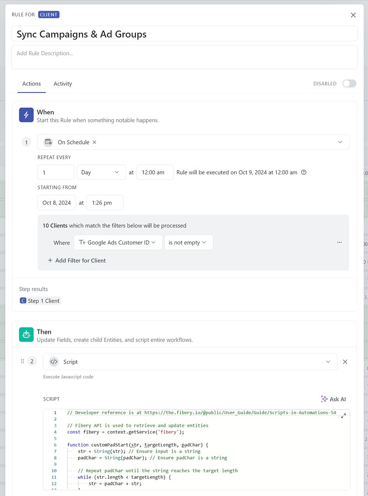 Script timing out before all entities in a batch are processed - Get Help - Fibery.io Community