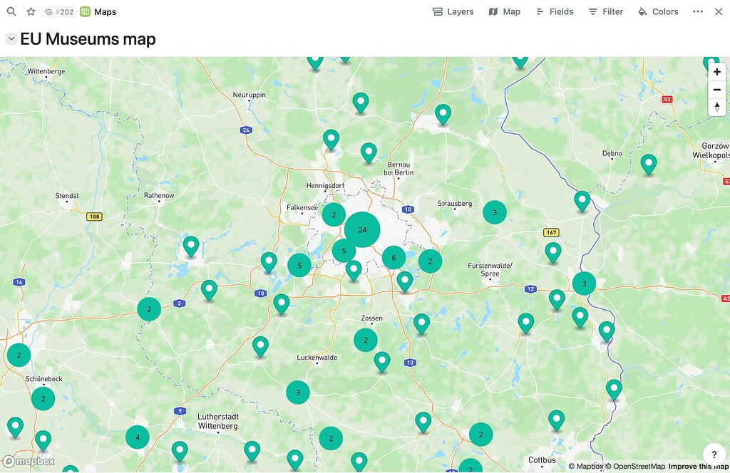 March 16, 2023 / 🗾 Map View - Changelog - Fibery.io Community