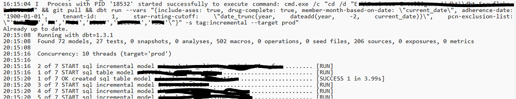 Runresultsjson Is Not Logging Models Executed From Dbt Run Help Dbt Community Forum