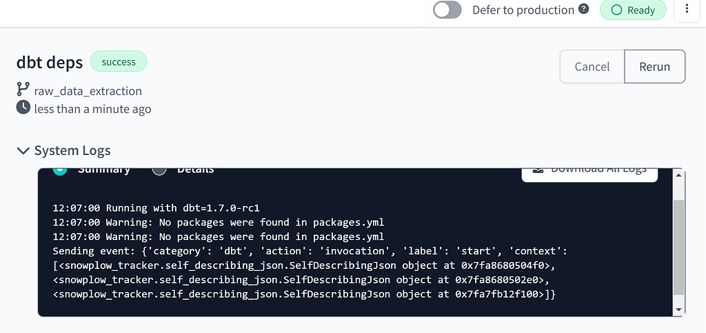 Error in installing the ad_reporting package - Help - dbt Community Forum