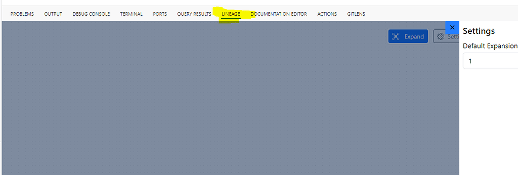 Lineage and Query Results blank in VS Code - Help - dbt Community Forum