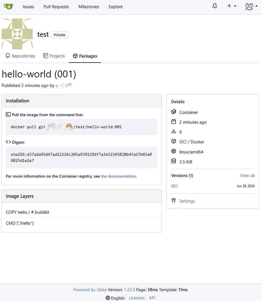 How to download packages from GUI? - Gitea Usages - Gitea