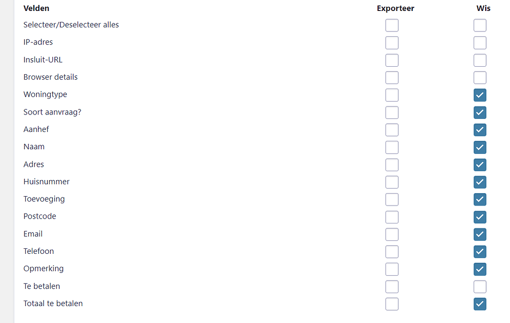 Not All Formfields Wil Be Exported Resolved Get Help Gravity Forms