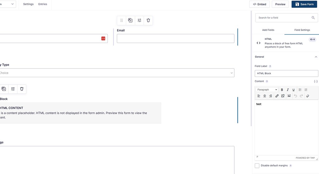 A more user friendly way to add rich media to forms - Get Help ...