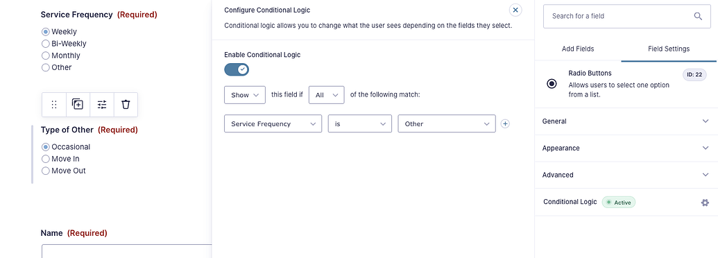 Field Still Displaying Even Though Conditional Logic Is Setup Correctly