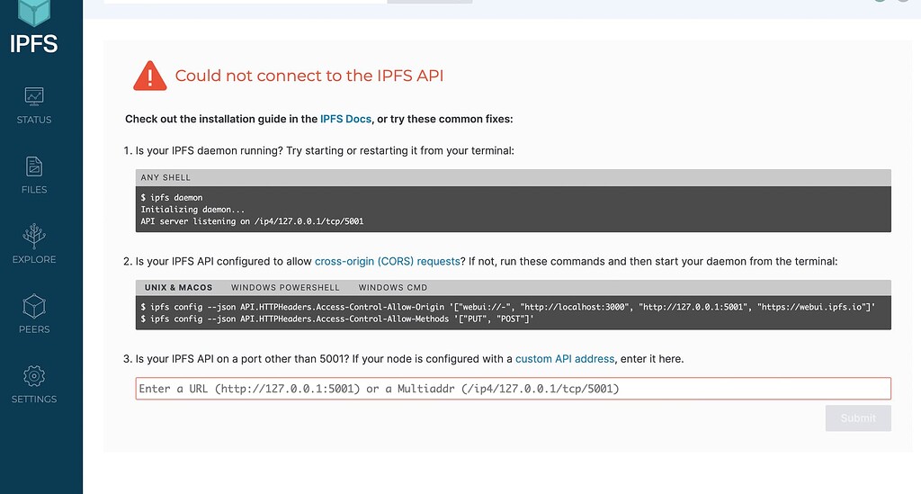 Desktop and daemon - Help - IPFS Forums
