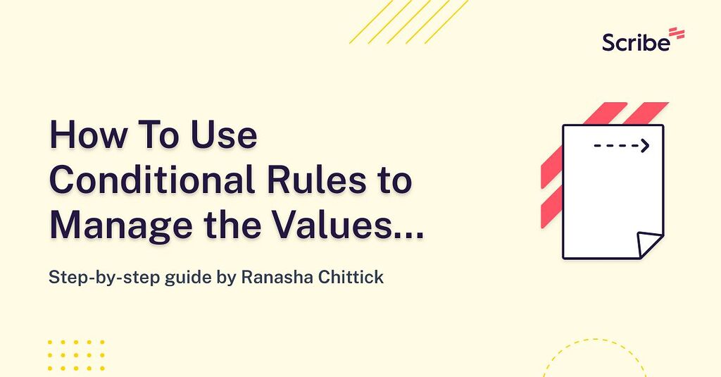 How To Use Conditional Rules to Manage the Values in a Field - How-to Guides - Knack Community Forum