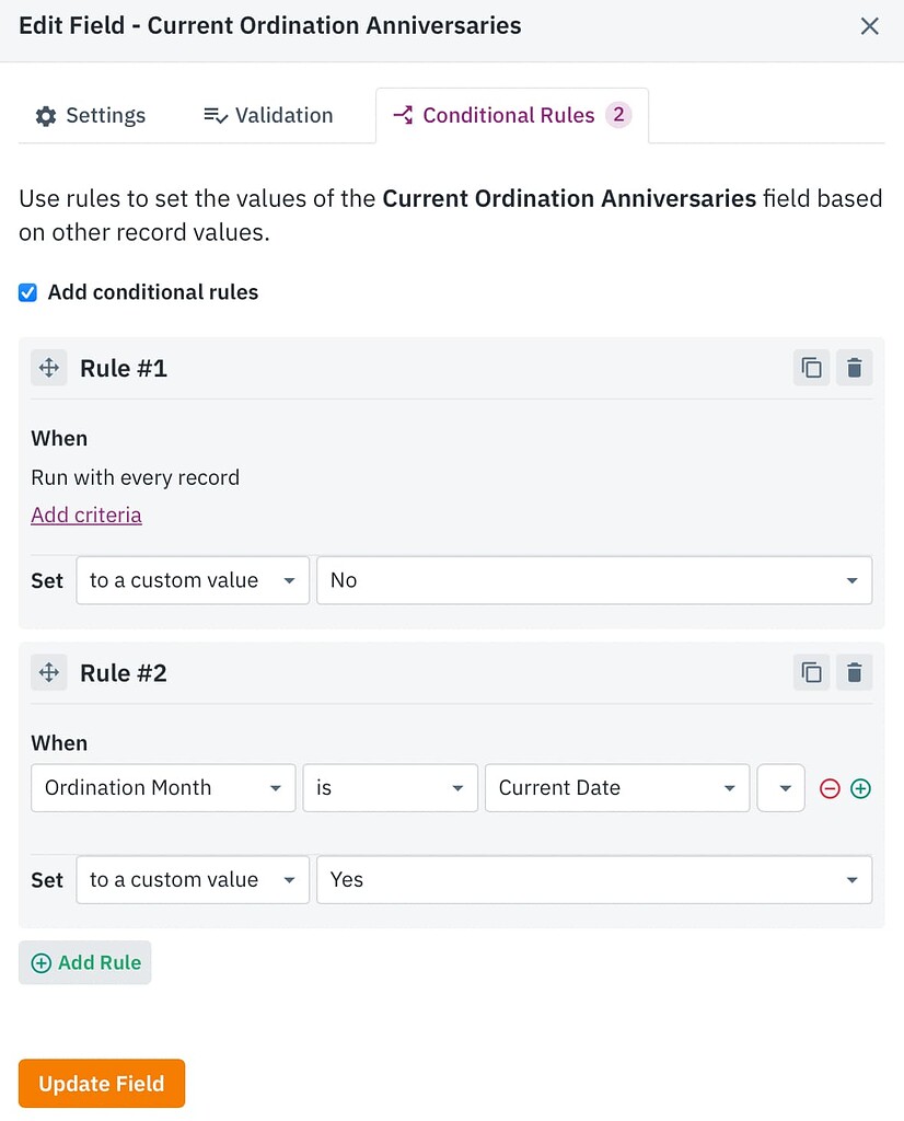 Troubleshooting Yes/No Conditions - Get Answers - Knack Community Forum